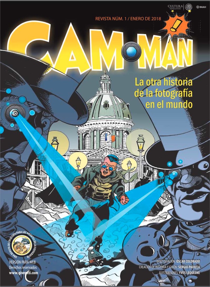 Cam-Man, primer cómic mexicano con historia de la fotografía | Página ...